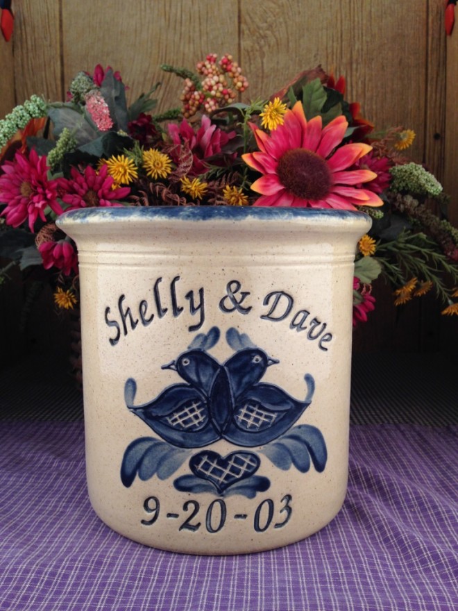 Kitchen Pottery Crocks - Personalized Pottery and Custom Fundraising